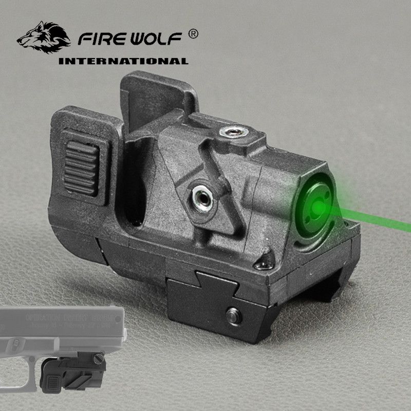 Green Dot Pistol Laser Sight 532nm 5mw Tactical Green Laser Gun Sight ...