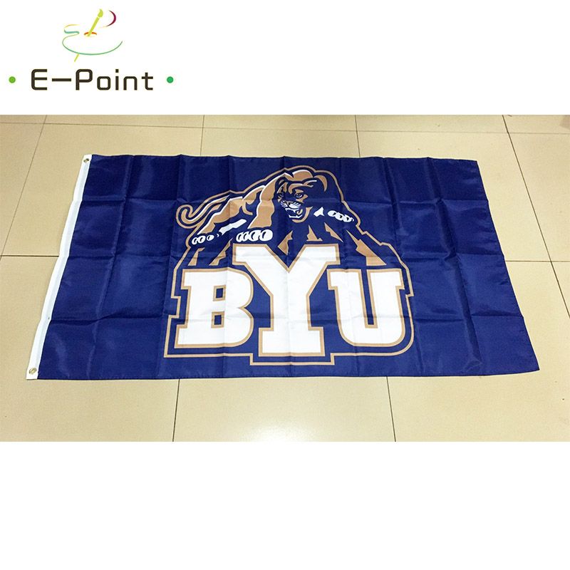 2021 NCAA BYU Cougars Team Polyester Flag 3ft*5ft 150cm*90cm Flag ...