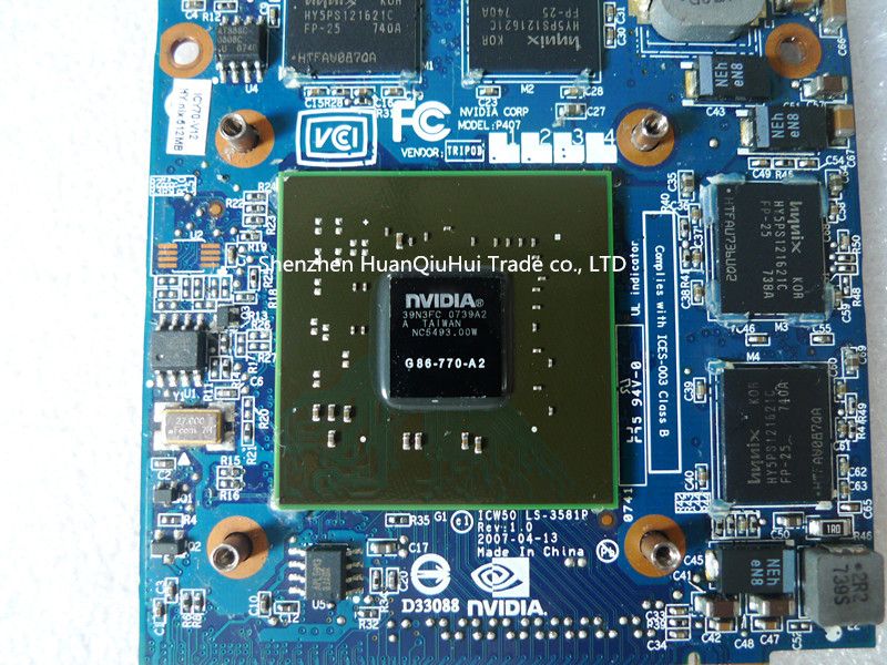 Compra Tarjeta Gráfica NVidia Graphics VGA GeForce 8600 8600M GS ...