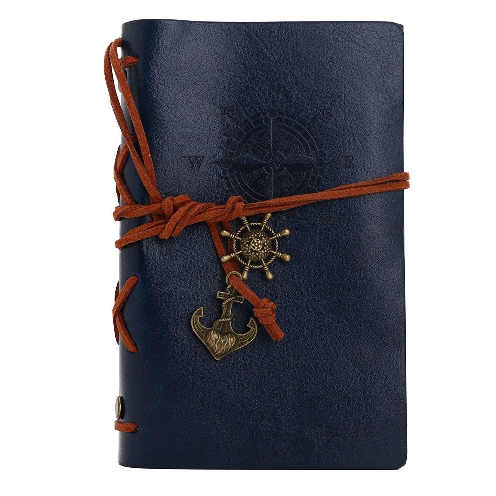 2020 Vintage Leather Pirate Anchor Decor Notebooks Travel Journal Kraft ...
