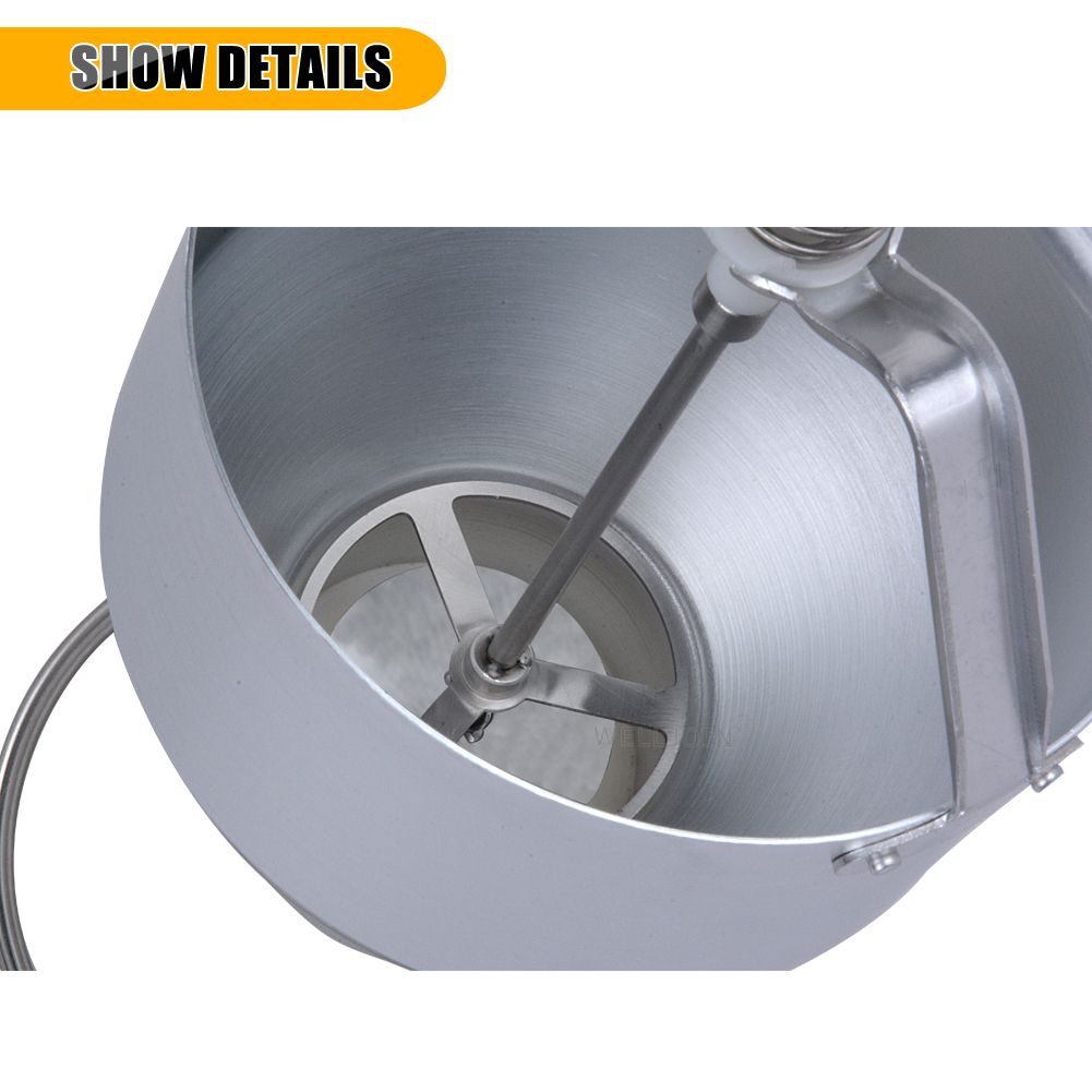 Manual Donut Depositor Medu Vada Dropper Plunger Dough Batter Dispenser ...