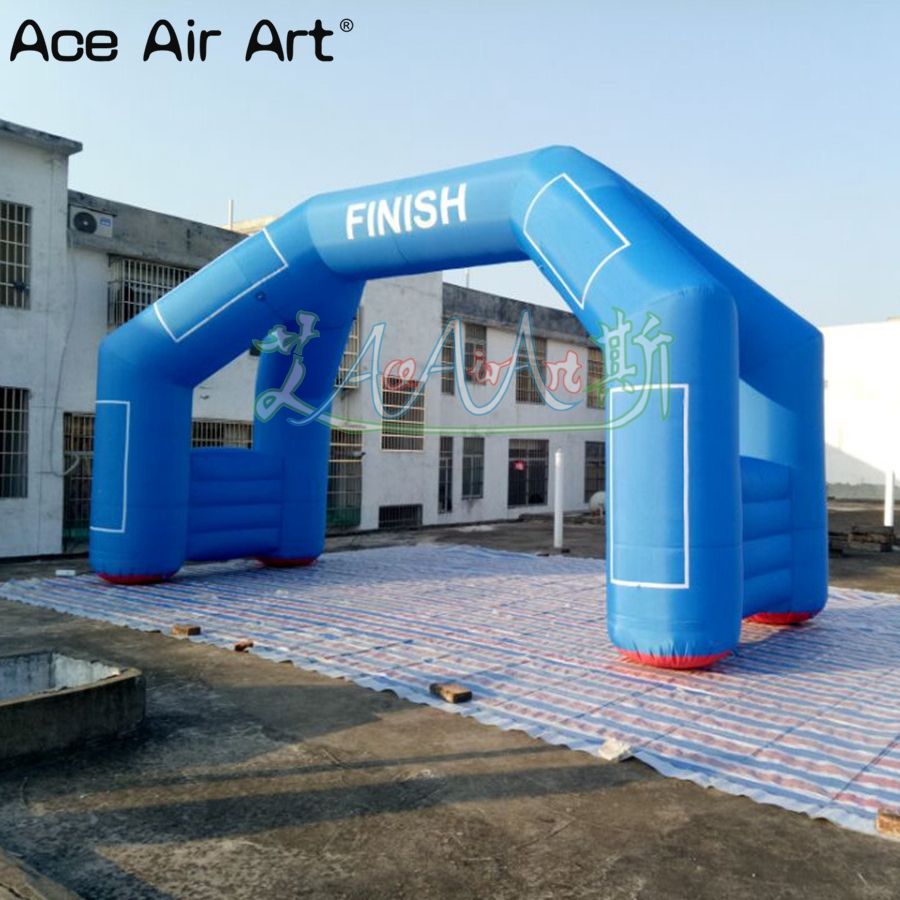 Giant Free Standing Arch Inflatable Double Arch Athletic Archway With ...
