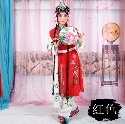 Opera Outfit Jacket + Pants + Waist Coat +Waist Scarf Girl Servant ...