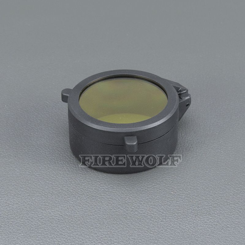 2021 57mm Flashlight Cover Scope Cover Rifle Scope Lens Cover Internal ...