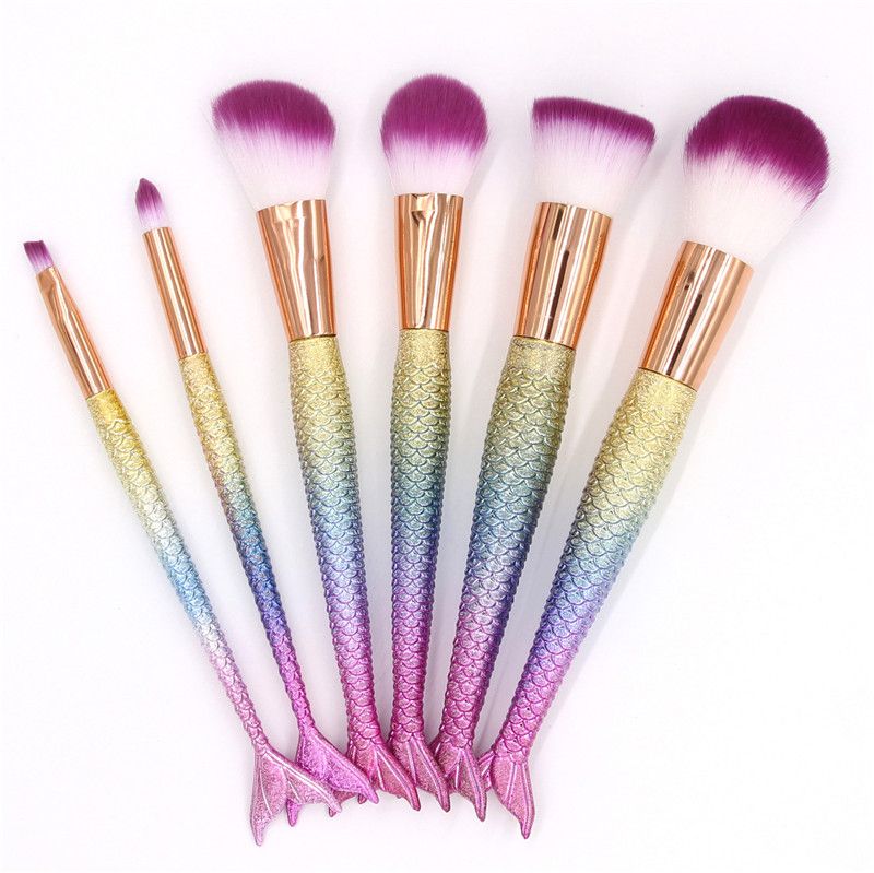 Rainbow Fish Makeup Brush | Saubhaya Makeup