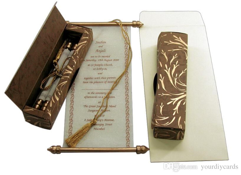 Silk Box Wedding Invitations Wholesale