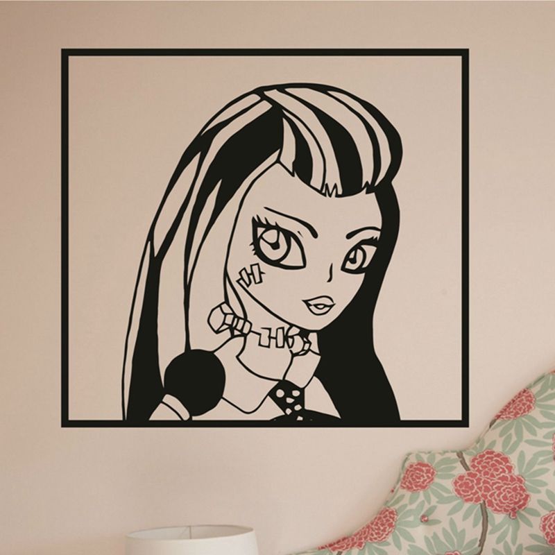 Monster High Wall Stencils