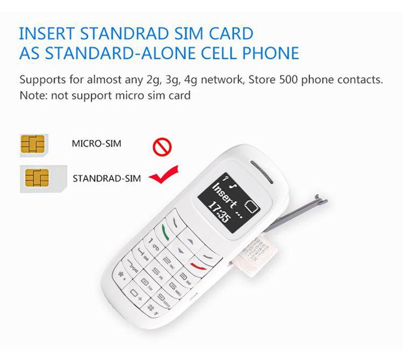 Best Original Gt Star Gtstar Bm70 Phones Bluetooth Mini Mobile Phone ...