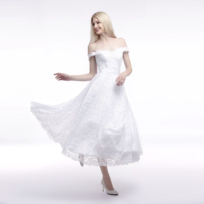 Elegant White Prom Dresses Word Shoulder Lace Flower Long Zipper Formal elegant-white-prom-dresses-word-shoulder-lace-flower-long-zipper-formal