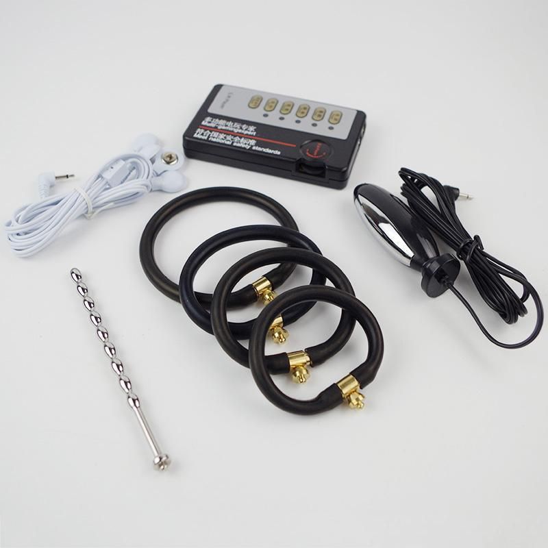 Electro Sex Kit Stainless Steel Penis Urethral Sounding Plug Electric ...