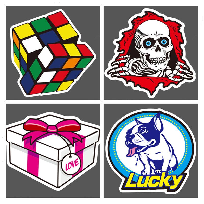 Skateboarding And Longboarding Stickers And Decals Sporting Goods New