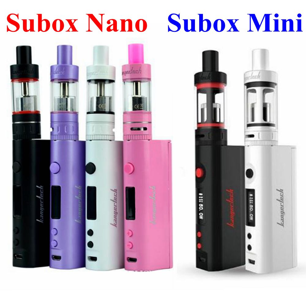Kanger Subox Mini Subox Nano Starter Kit 50W OCC RBA Coil Subtank Mini ...