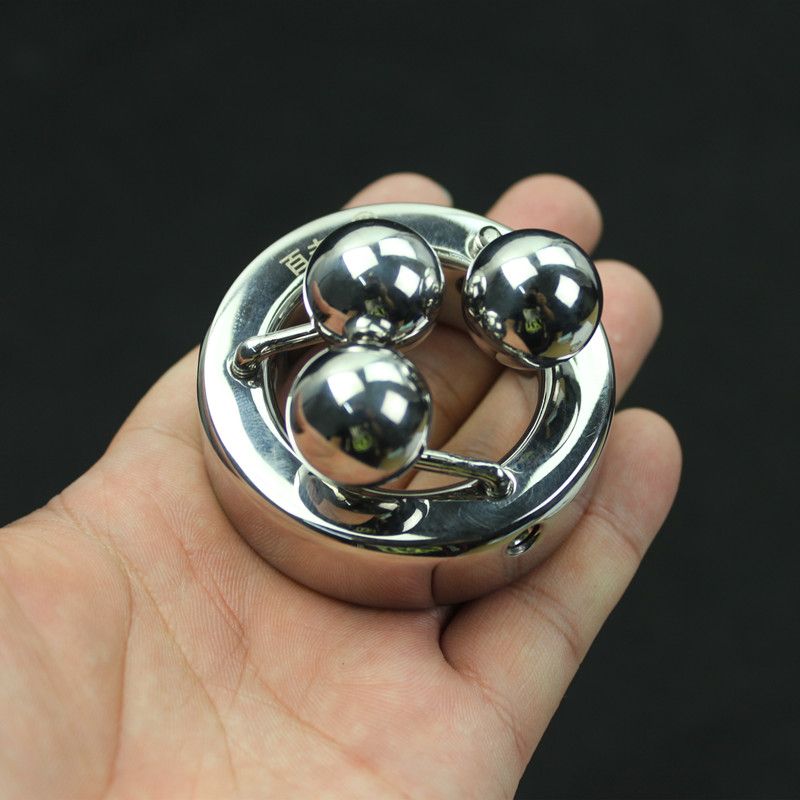 4 Sizes Scrotum Pendant Cockrings Torture Stretcher Scrotal Separator