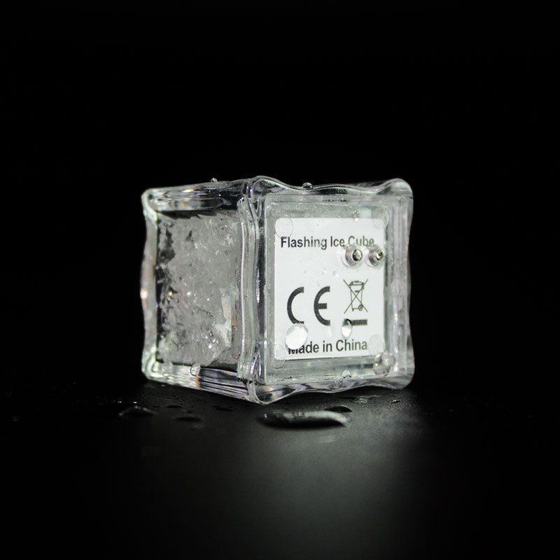 2020 LED Ice Cubes DIY Colorful Flash LED Ice Cubes Wedding Festival ...