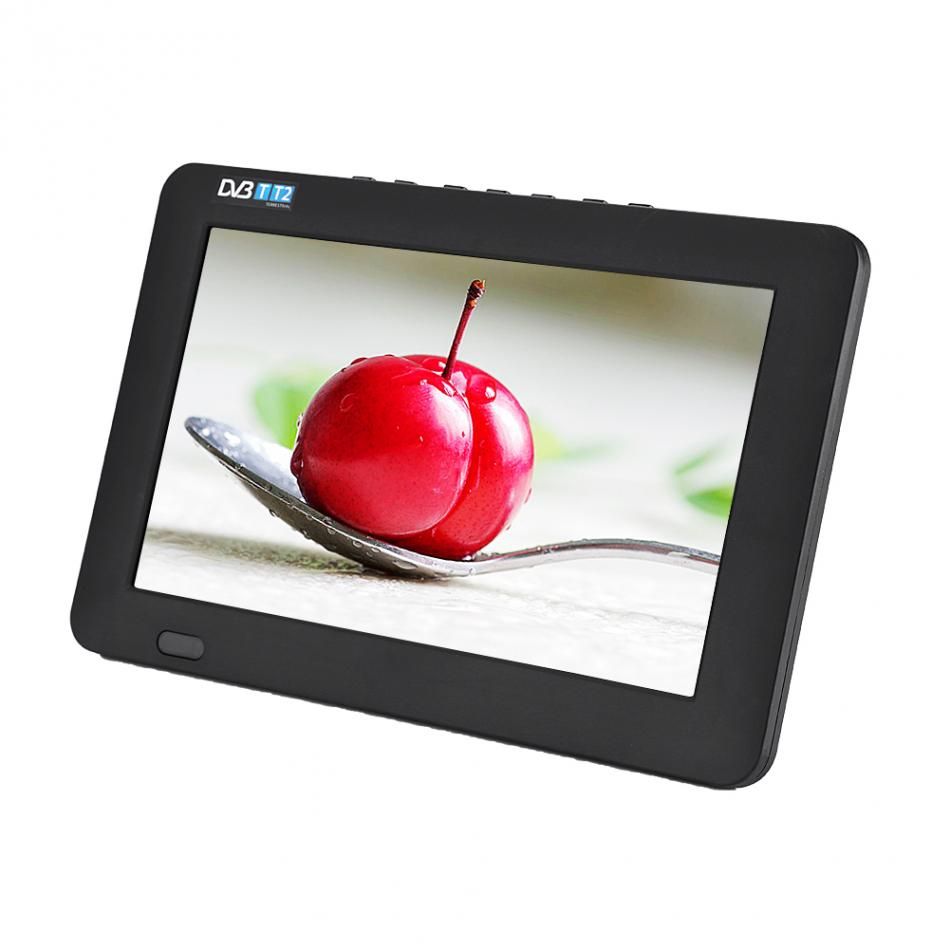 9 Inch Portable Mini TV High Resolution 800x480 Digital Analog ...
