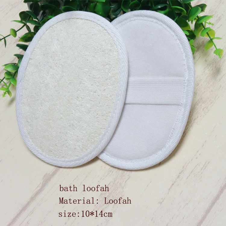 2021 Loofah Cotton Pad Oval Bath Face&Body 100% New Loofah From ...