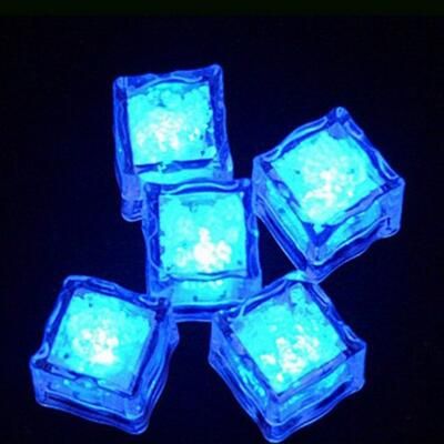 Led Lighting Polychrome Flash Party Lights Glowing Ice Cubes Blinking ...