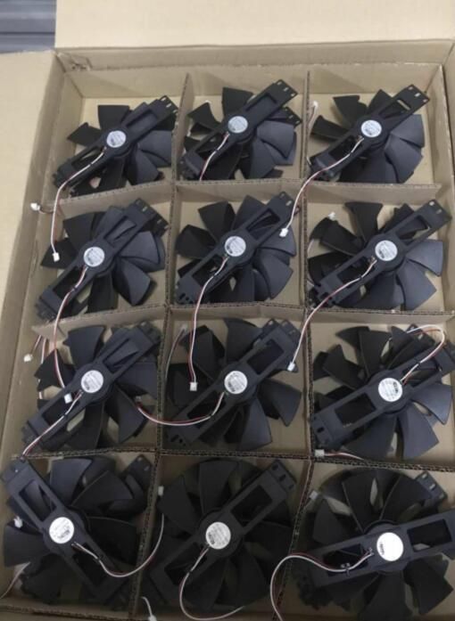 DC 18V Plastic Brushless Fan Cooling Fan For Induction Cooker Repair ...