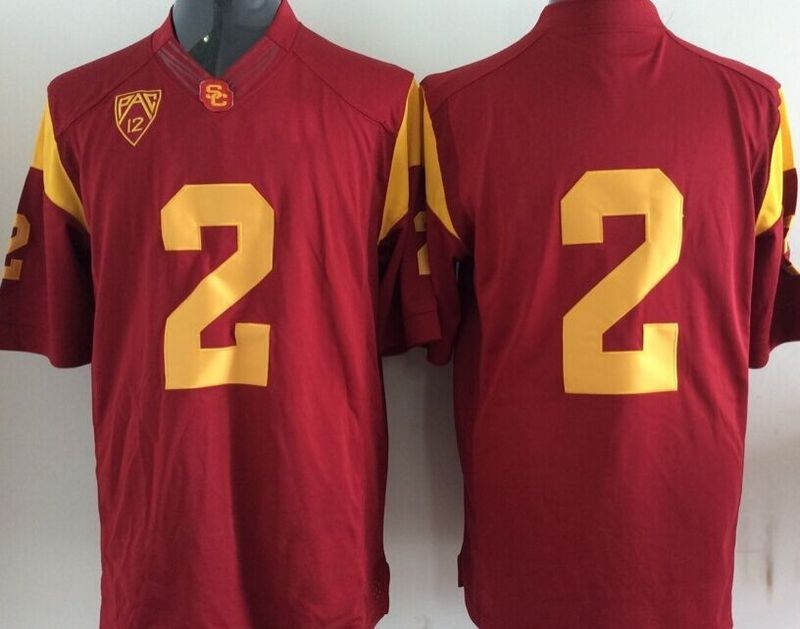 NCAA USC Trojans College Football Jerseys 2 Robert Woods 5 Bush 6 Cody ...