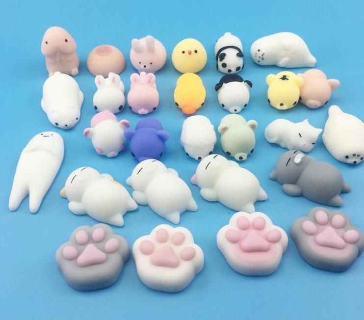 Squishy Slow Rising Jumbo Toy Bun Toys Animals Cute Kawaii Squeeze ...