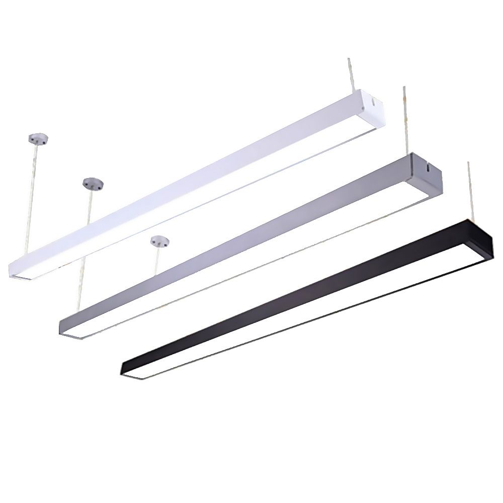 LED Pendant Lamps Tuble Chandelier Rectangle Square Strip Lighting 36W ...