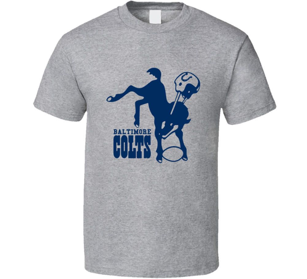 Baltimore Colts T Shirt Mens Tee Size S 3xl Many Colors Fan Gift Black ...