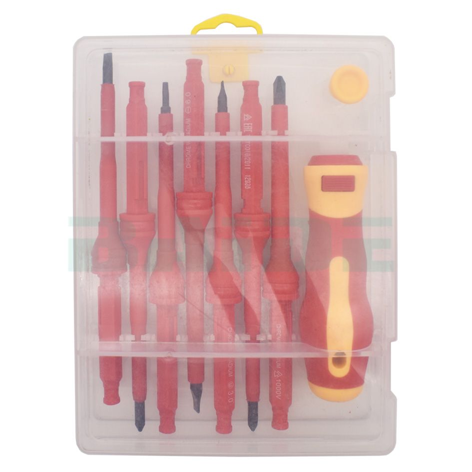VDEPro Insulated Screwdriver Set High Voltage Electricians Tool Kit ...