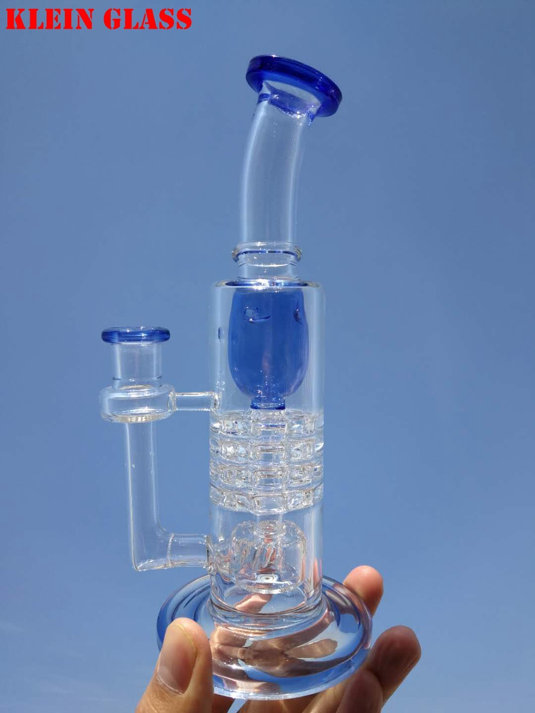 2021 Hitman Leisure Trump Glass Fab Egg Bongs Torus Klein Glass Bong ...