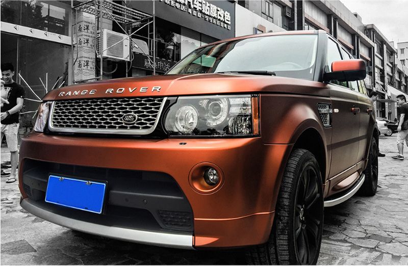 2021 Brozen Brown Matte Chrome Vinyl Car Wrap Film With Air Channels ...