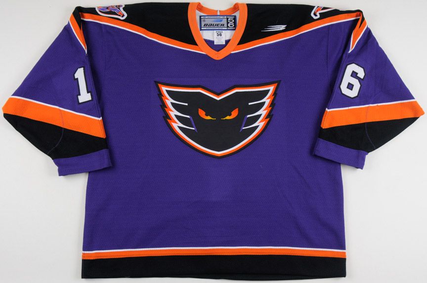 AHL Philadelphia Phantoms 33 David Harlock 13 PROSPAL Custom Hockey ...