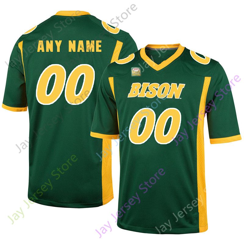NDSU Estado De Dakota Del Norte Bison Camiseta De Fútbol NCAA College ...