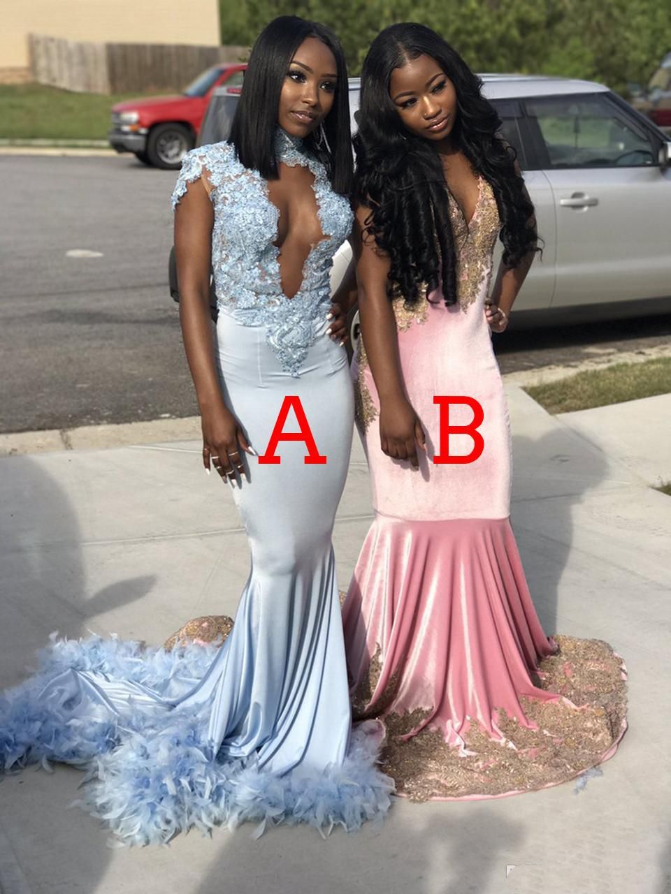 Sexy Prom Dress Shows Skin