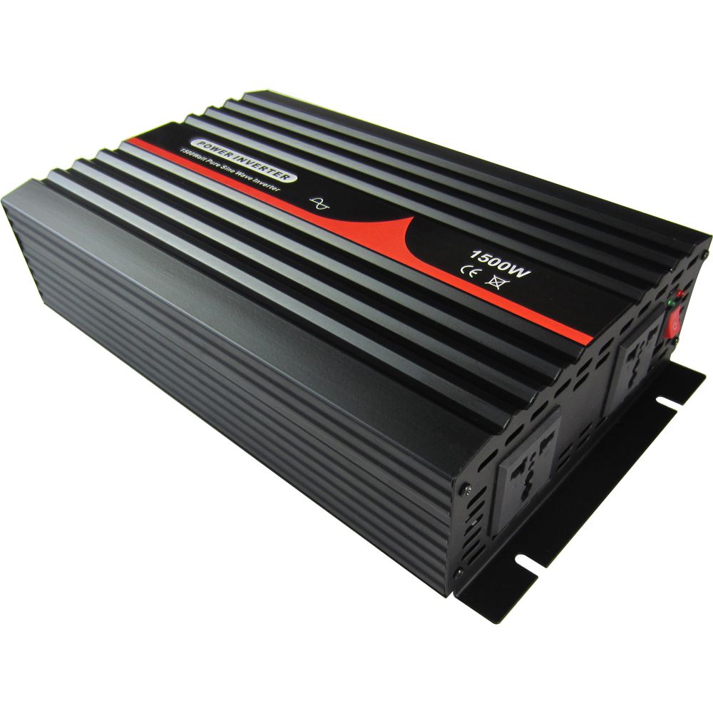 1500VA/1500W/1.5KW Pure Sine Wave Inverter 12V 24V 48V DC To 100~120VAC ...