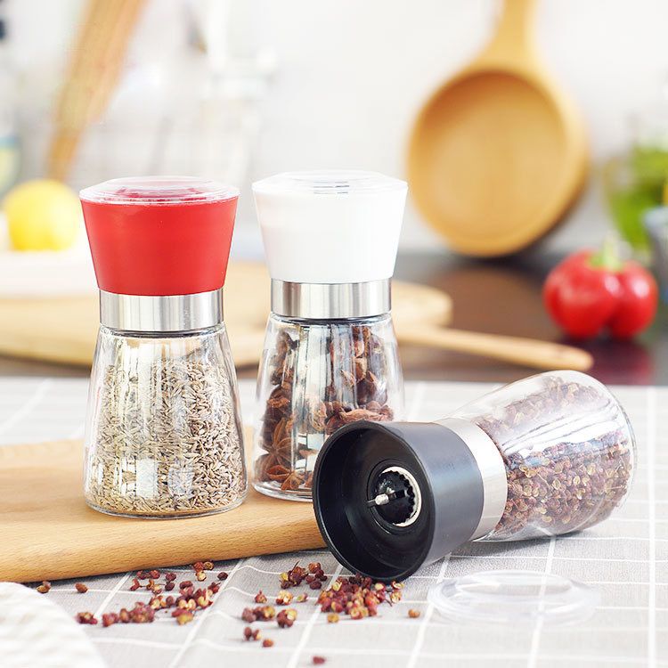 Manual Stainless Steel Salt Pepper Grinder Spice Mill Ceramic Core ...