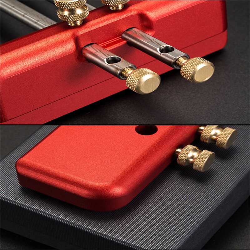 2020 Adjustable Aluminum Alloy Woodworking Marking Gauge Wood Scribe ...