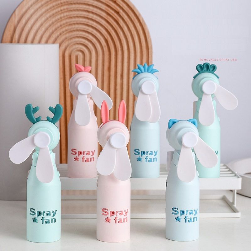 2020 Spray Fan Summer Outdoor Portable Water Spray Humidification Fan ...