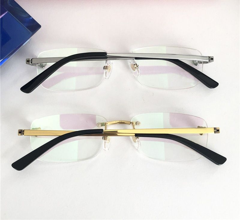 Mens Gold Frame Glasses