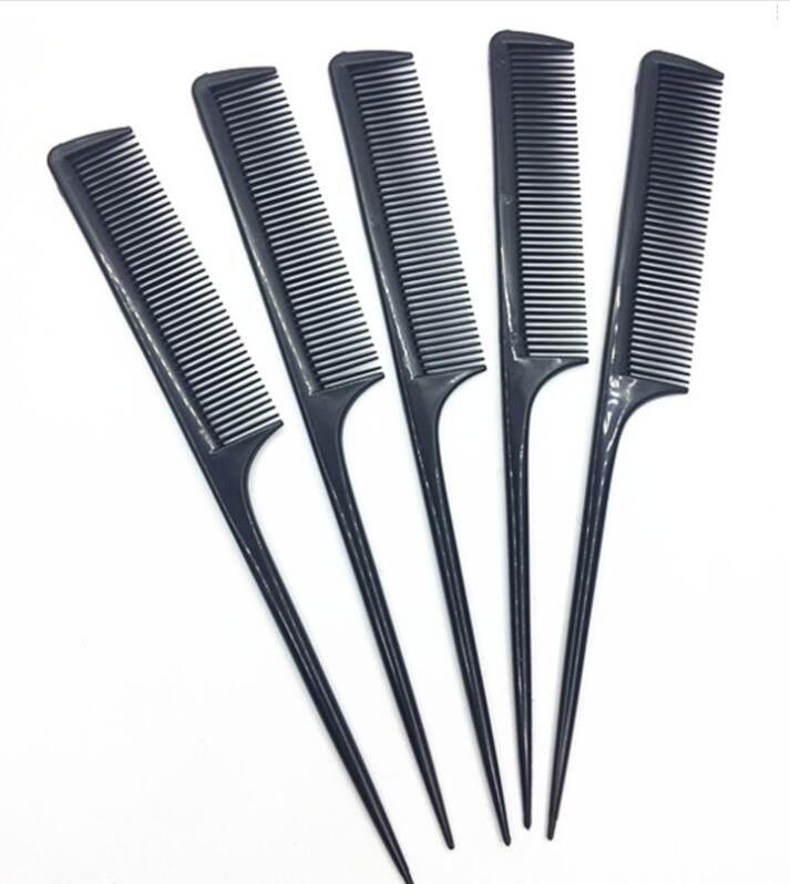 Salon Professional Beauty Tools Black Pointed Tail Comb Pick Comb ...