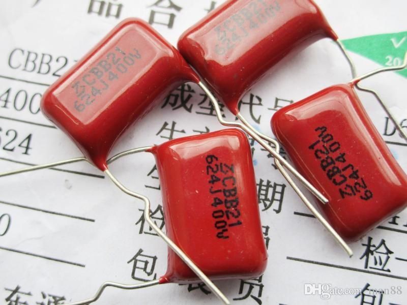2020 CBB Film Capacitance CBB22 CBB21 400V 624J 0.62UF Foot Pitch 15 ...
