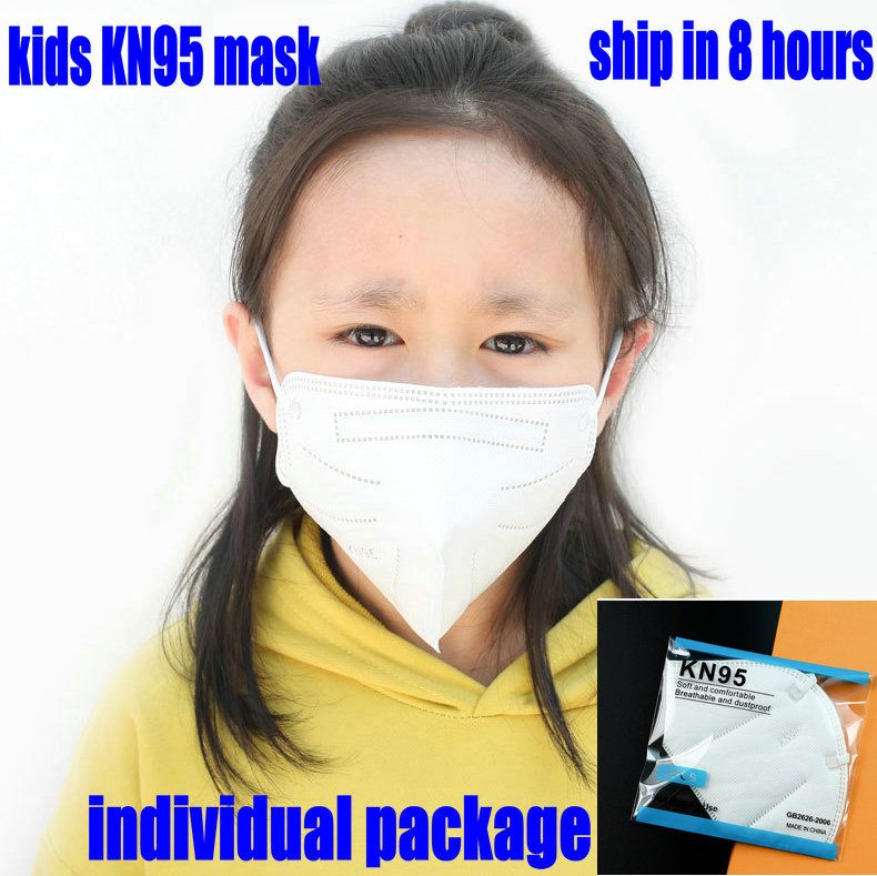 2020 KN95 Kids Mask 95% Filter Designer Face Mask Children Activated ...