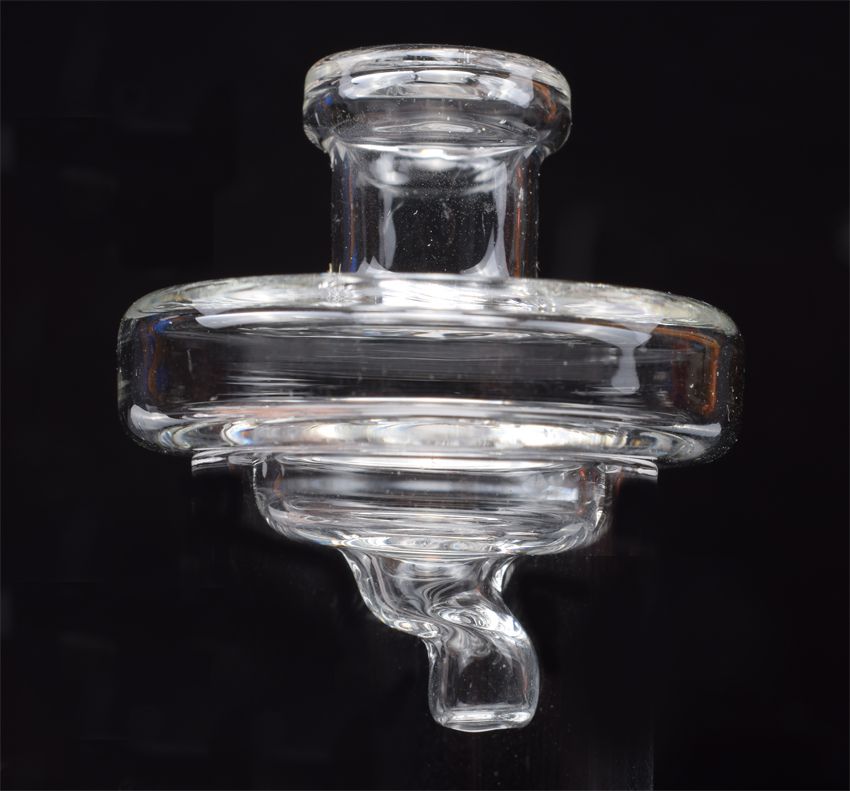 2020 UFO Glass Bubble Carb Cap With Hole Quartz Thermal Banger Nails ...