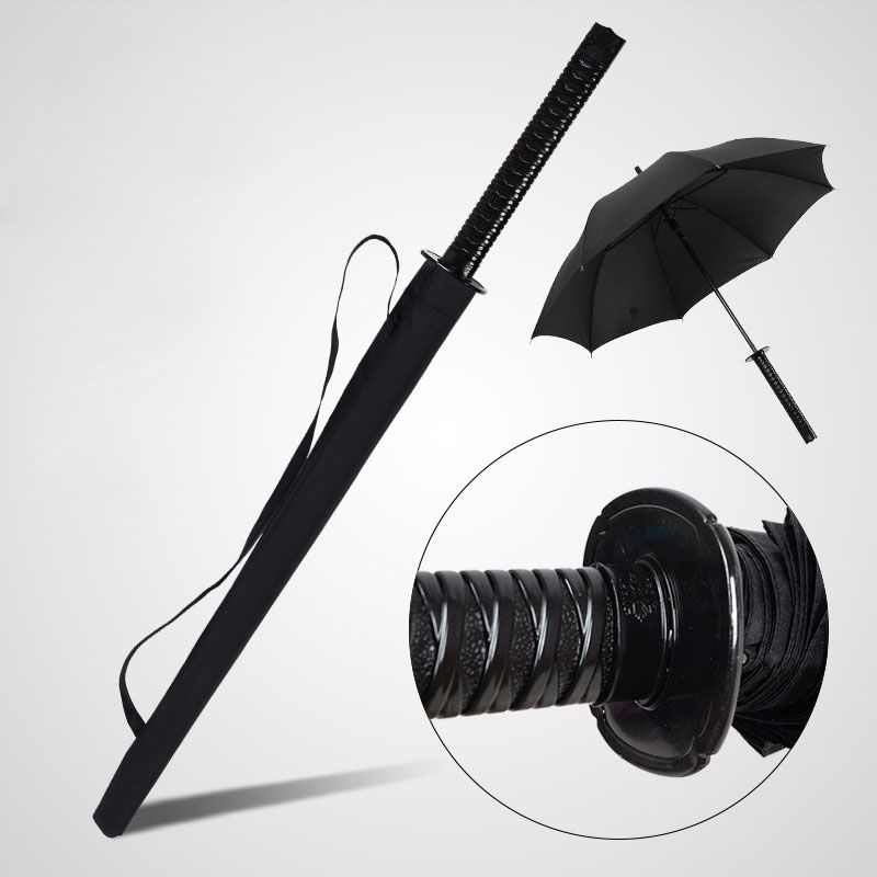 2021 Japanese Samurai Swords Umbrella Sunny & Rainny Long Handle ...