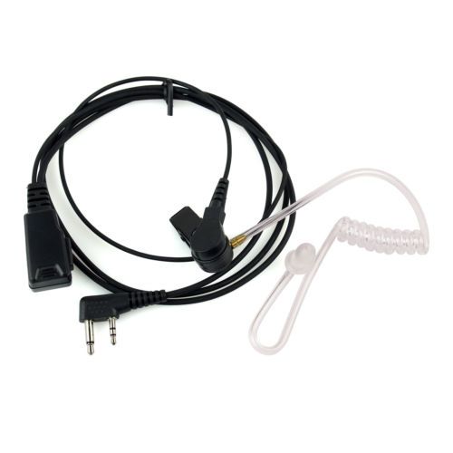20* 2 Pin Acoustic Tube Headsets Earpieces For ICOM IC F3 IC F3S F4 IC ...