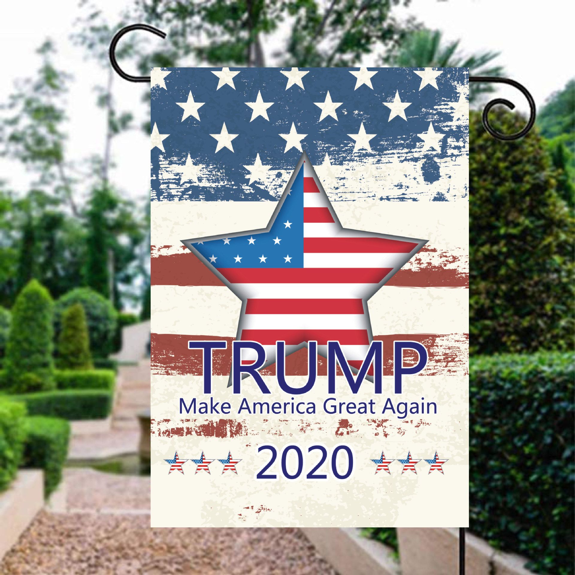 Evergreen Decorative Garden Flags | Shelly Lighting