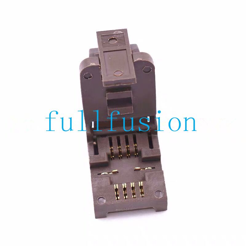 DFN8X8 8L IC Test Socket Kelvin Design QFN8P 2.0mm Pitch IC Body Size ...