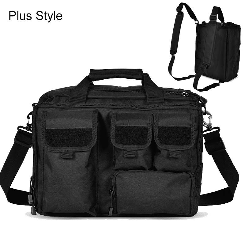 15 Molle Military Laptop Bag Tactical Computer Backpack Messenger Fanny ...