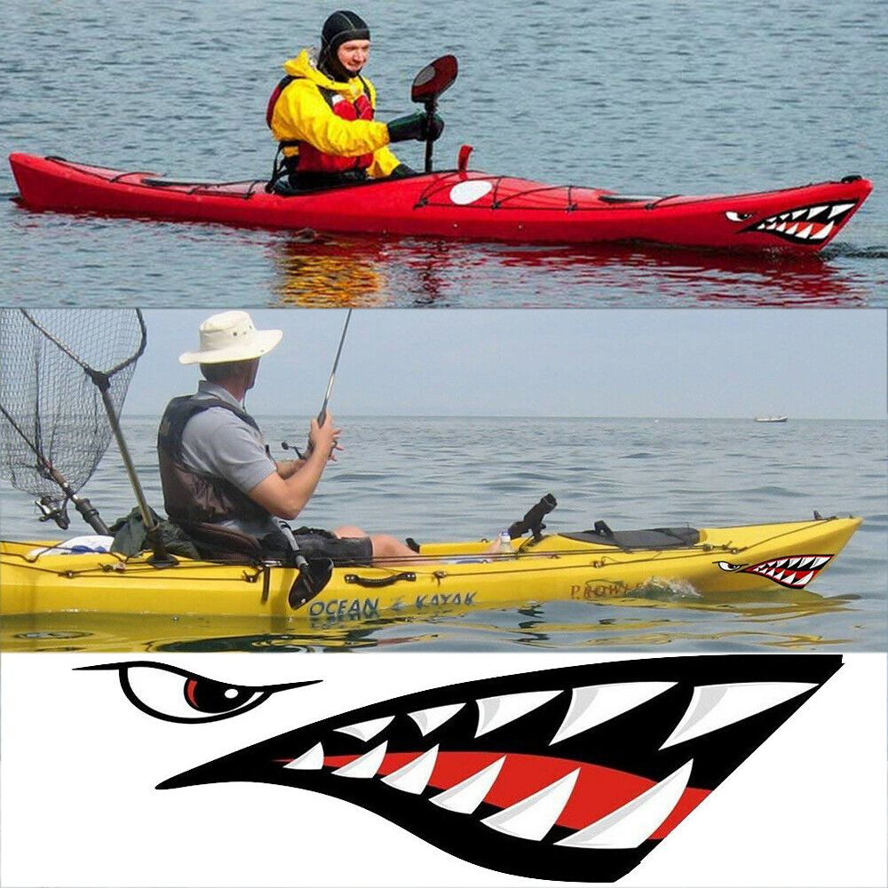 Shark Decal For Kayak