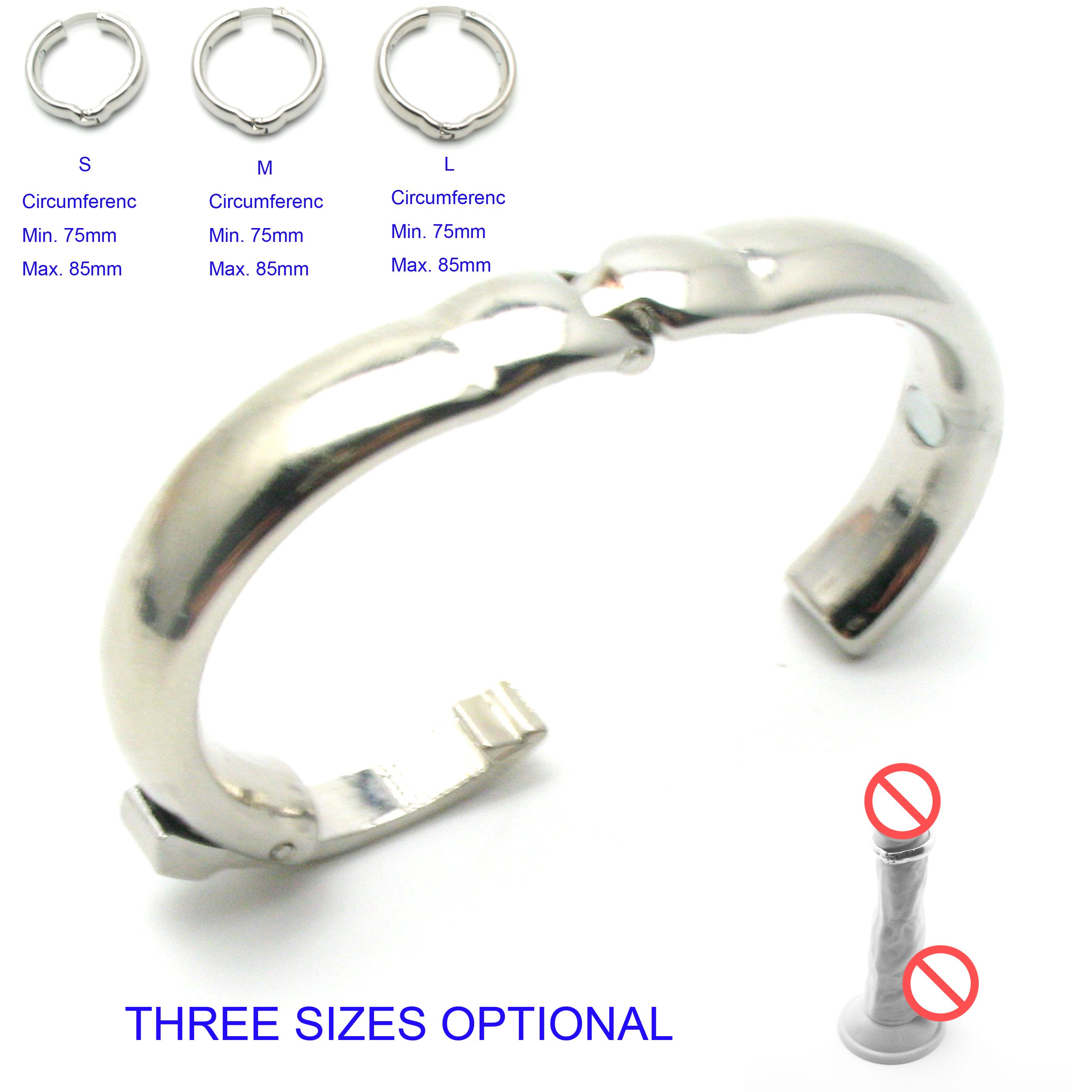 Anneau De Gland Réglable En Métal Pour Hommes Tête Bague Cock Ring Sex ...