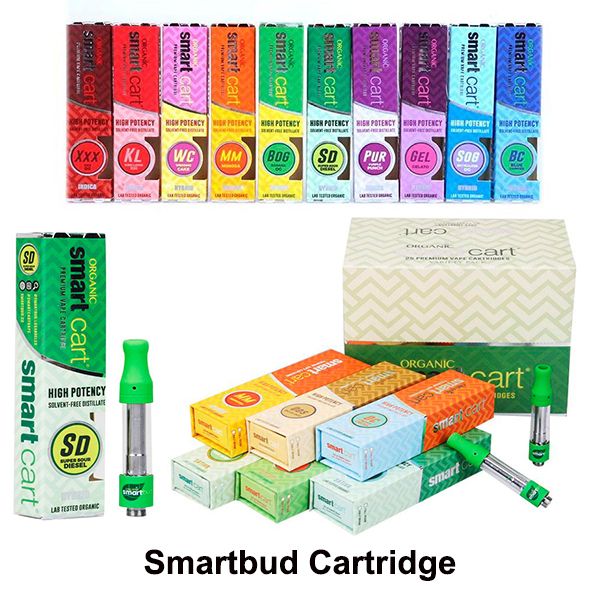 Smartbud Smart Carts Green Vape Cartridges Magnetic Box 1.0ml 510 Vape ...
