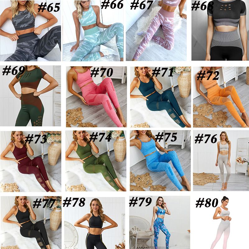 Wholesale Seamless Gym Set Woman Sportswear Exercise Leggings Padded